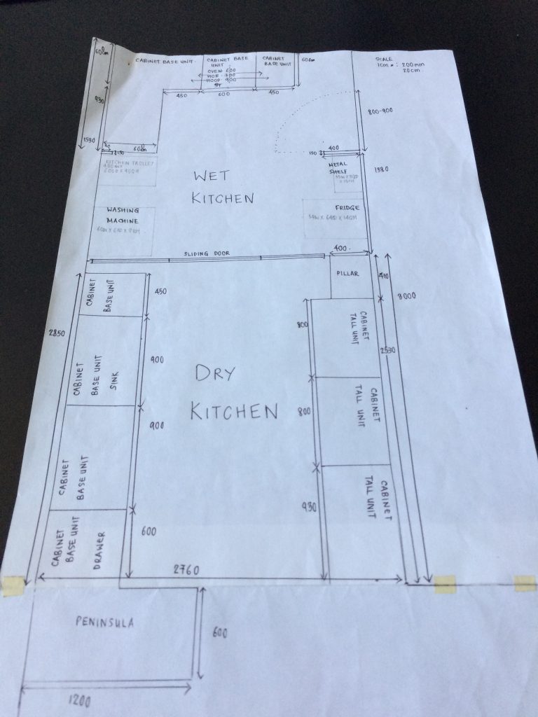 Kitchen Floor Plan and Layout - My Glasgow Kitchen